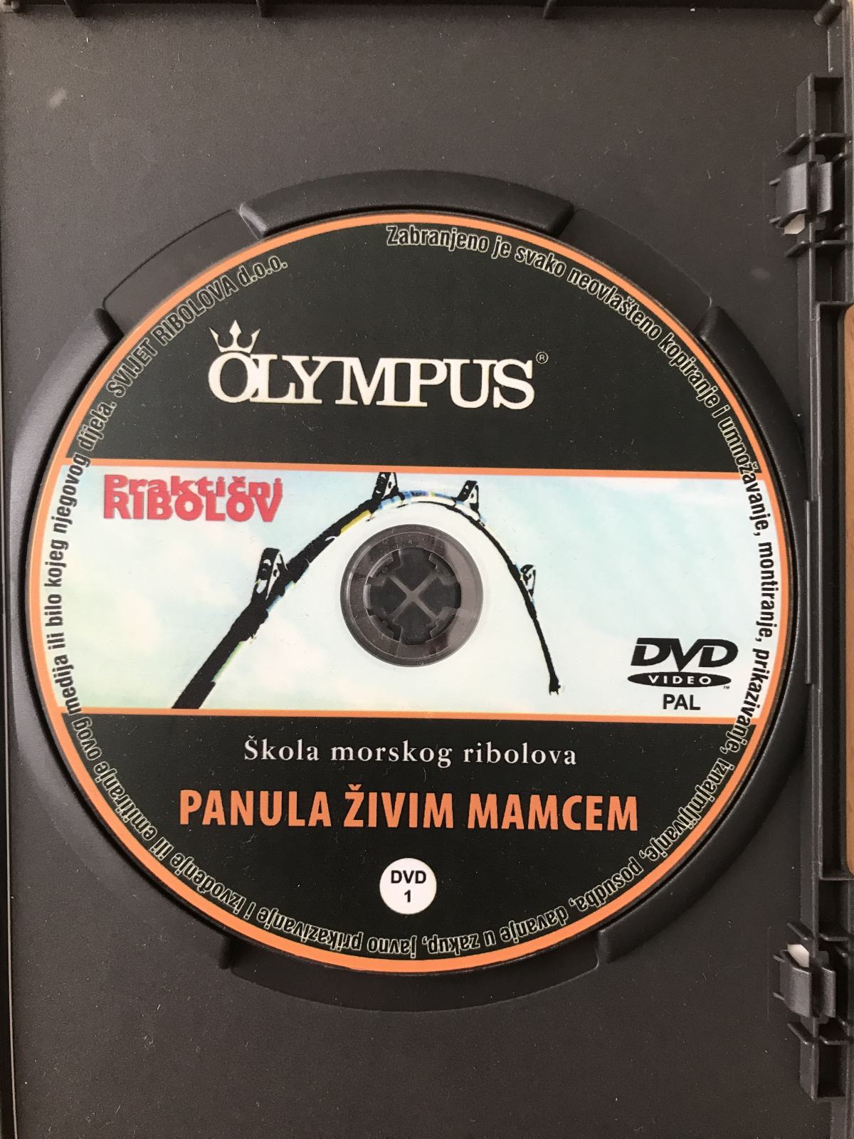 DVD Škola morskog ribolova - panula živim mamcem | Praktični ribolov