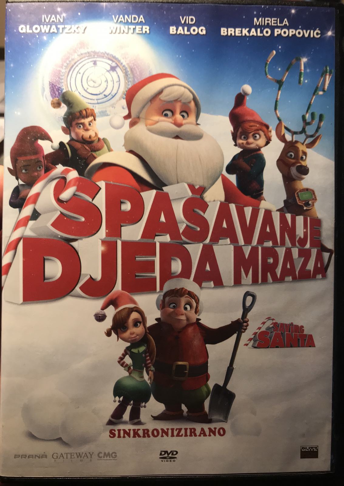 DVD Spašavanje Djeda Mraza = Saving Santa (2013.) / 30 kn / Pula
