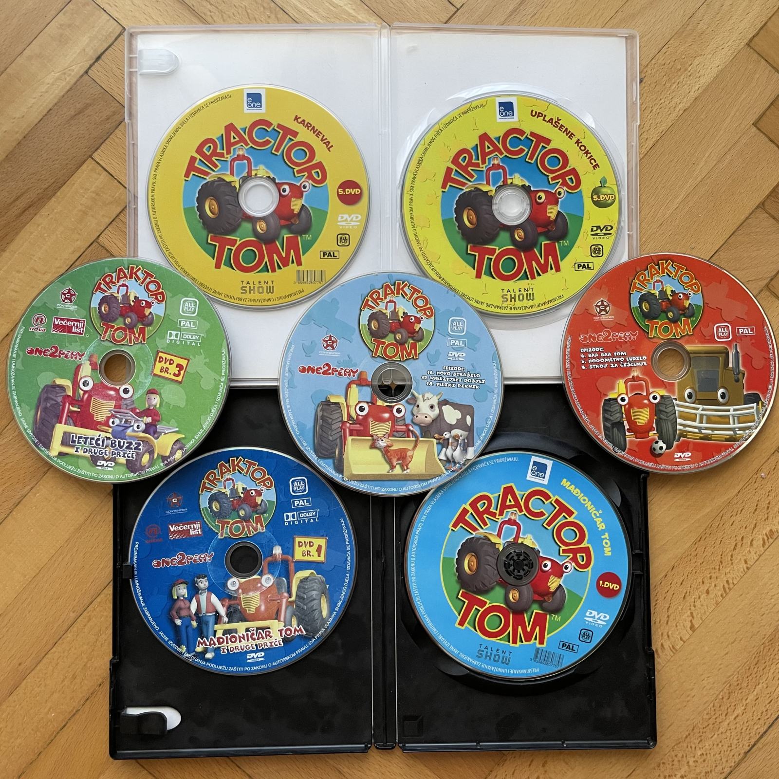 16x DVD-a Traktor Tractor Tom / sinkronizirano na hrvatski