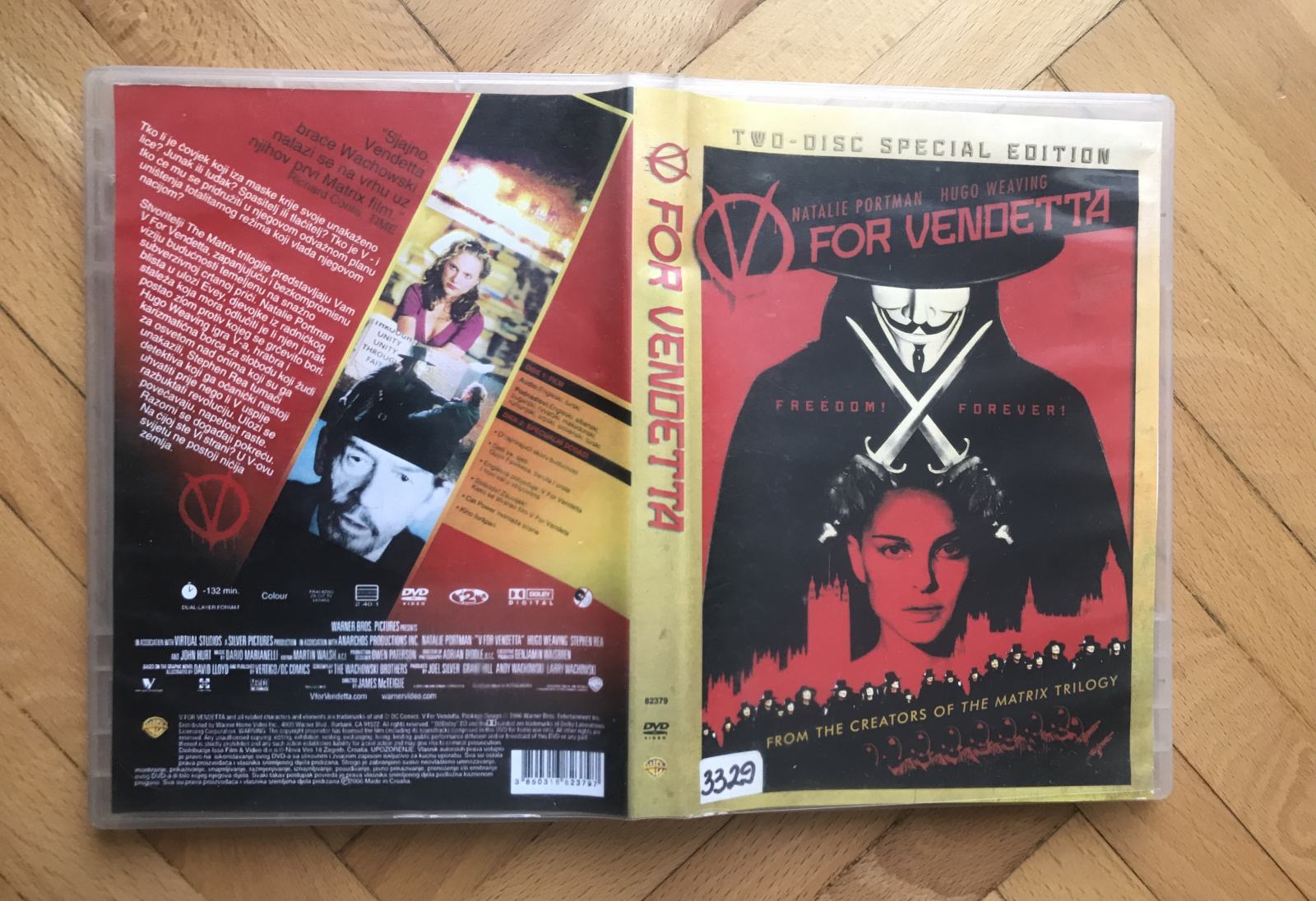 DVD O za Osvetu = V for Vendetta (2005.) Natalie Portman