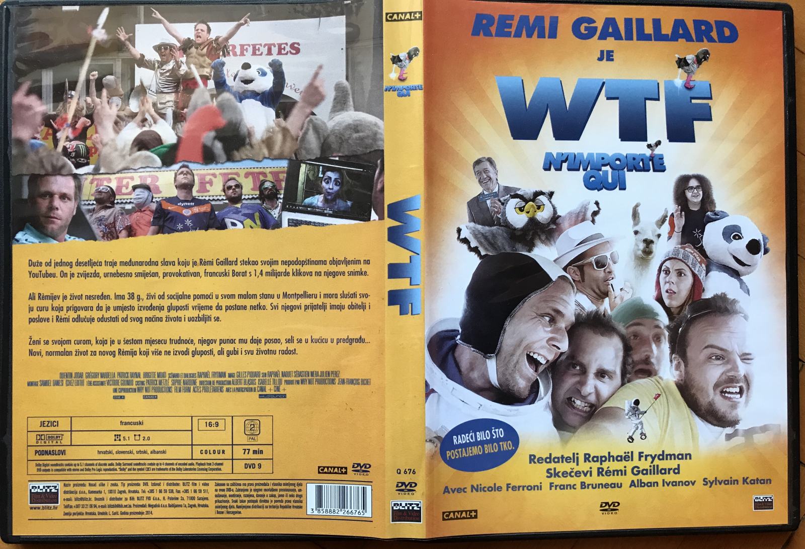 novi DVD / WTF = Nimporte qui / What the Fuck? (2014.) / Pula