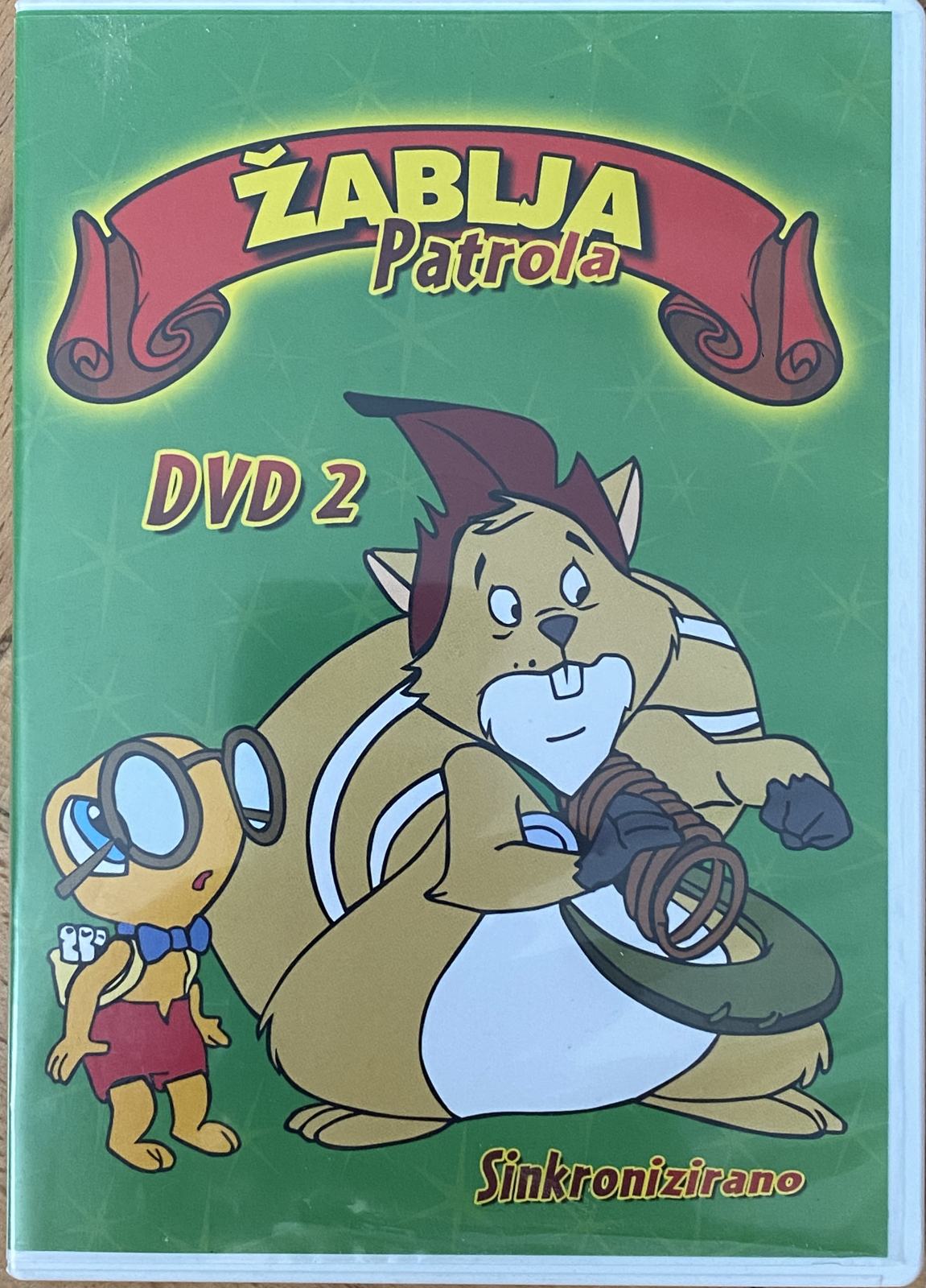 2x DVDa iz 2009. Mali Žapčići Žablja patrola = Toad Patrol (1985.)