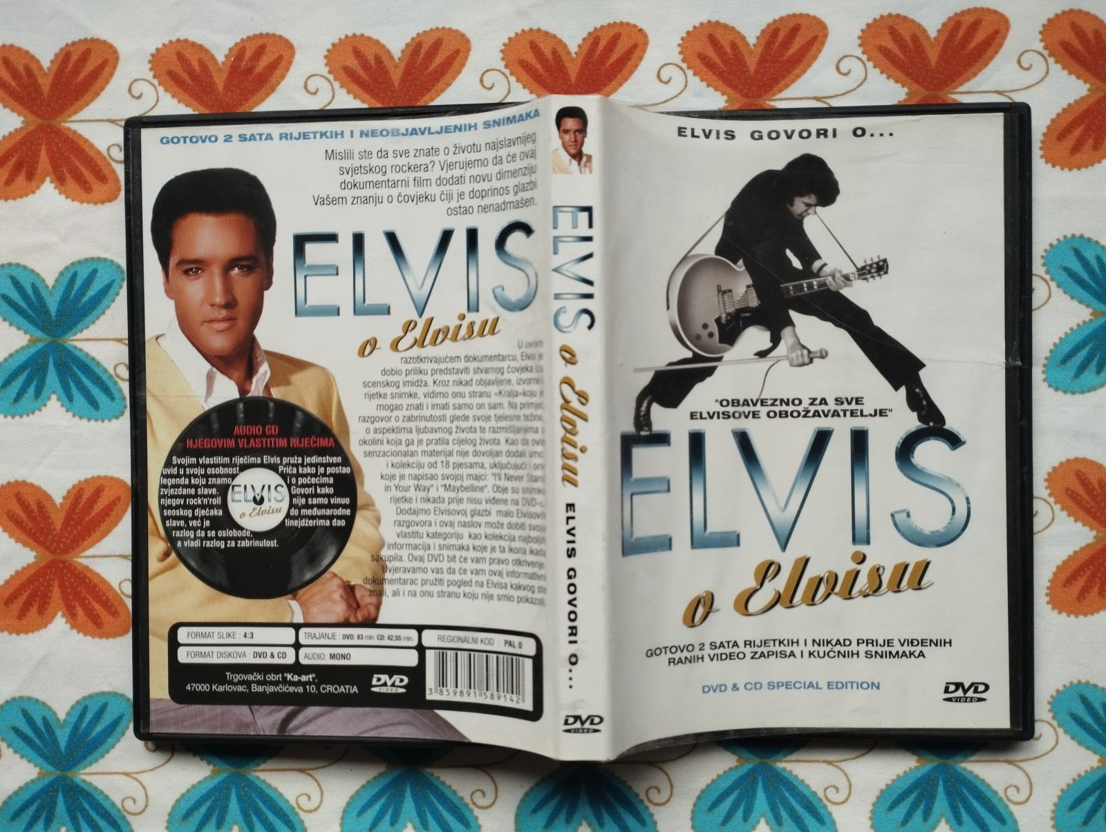 Elvis o Elvisu - DVD + CD