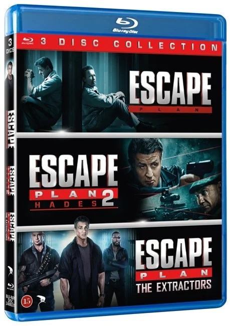 Escape Plan 1-3 Blu-ray Box