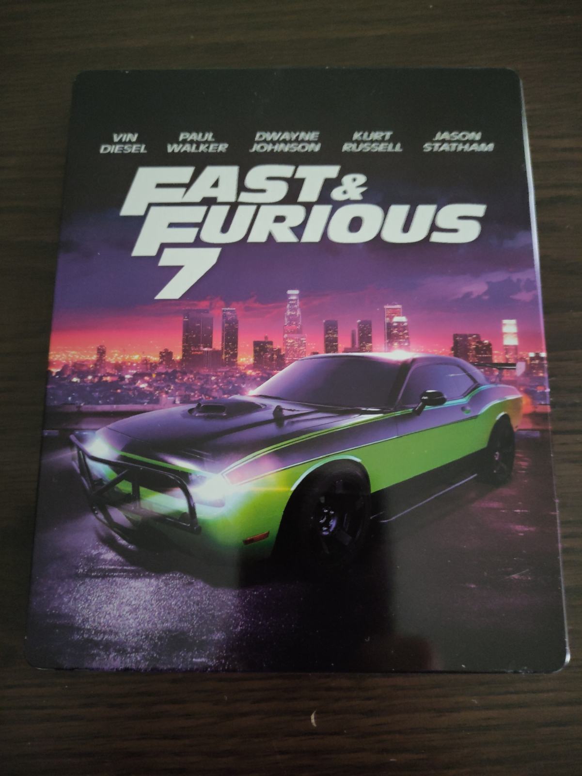 Fast and Furious 7 steelbook