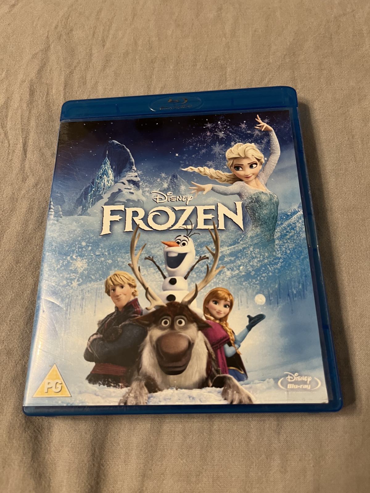 FROZEN (snježno kraljevstvo)-blu ray disc