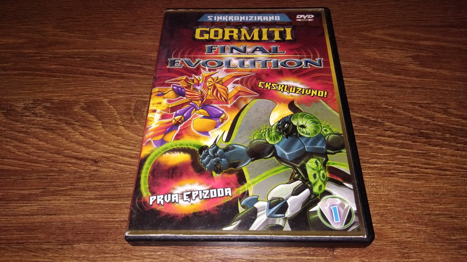 Gormiti: Final Evolution, 1. epizoda DVD - 2010. godina