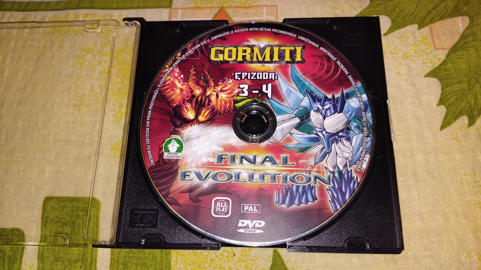 Gormiti: Final Evolution epizode 3-4 DVD