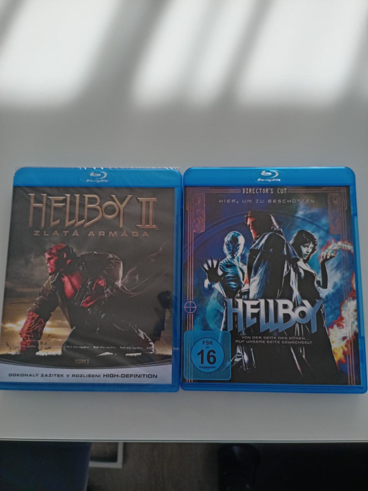 Hellboy 1+2 blu-ray