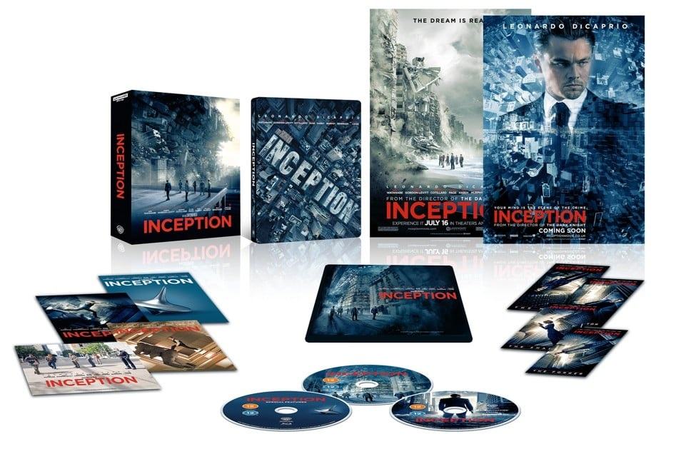 INCEPTION STEELBOOK 3-disc (BD + 4K UHD /Steelbook/4K (ENG)(N)