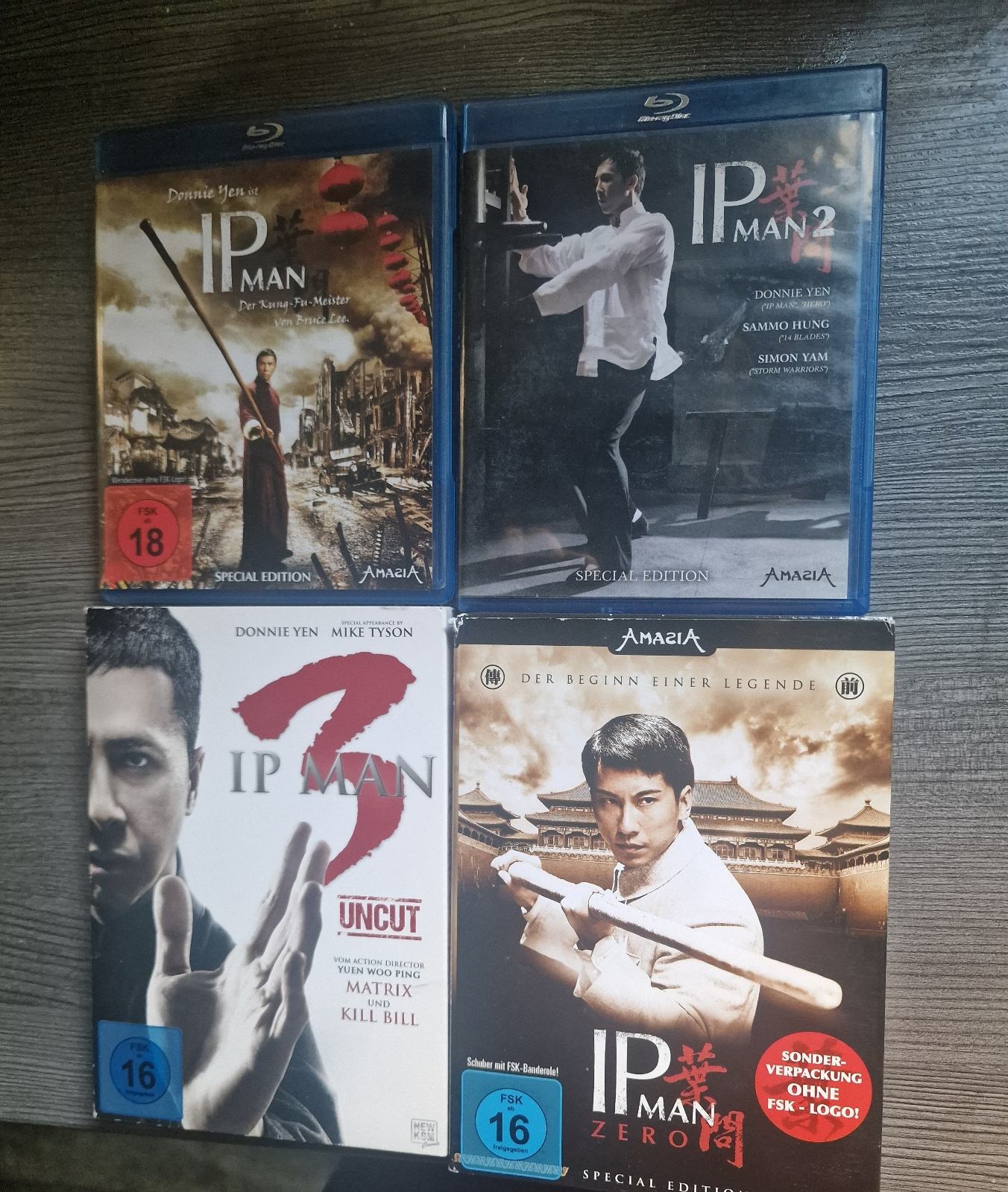 Ip man bluray/dvd kolekcija