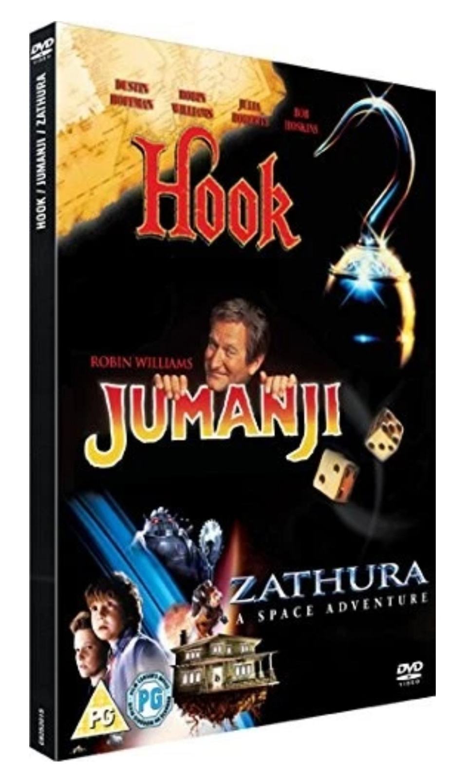 Jumanji/Hook/Zathura - A Space Adventure DVD
