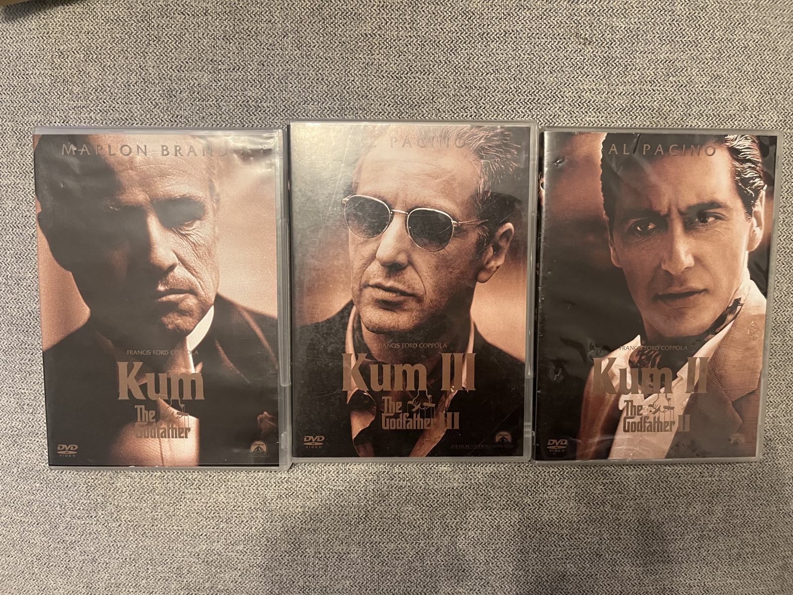 KUM trilologija 1 do 3-DVD