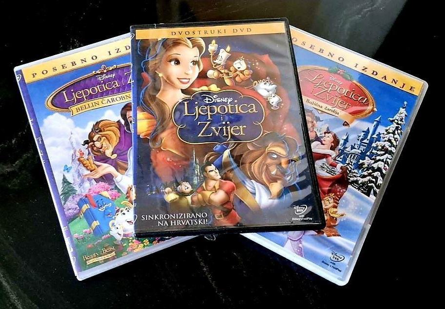 LJEPOTICA I ZVIJER WALT DISNEY ANIMIRANI FILMOVI