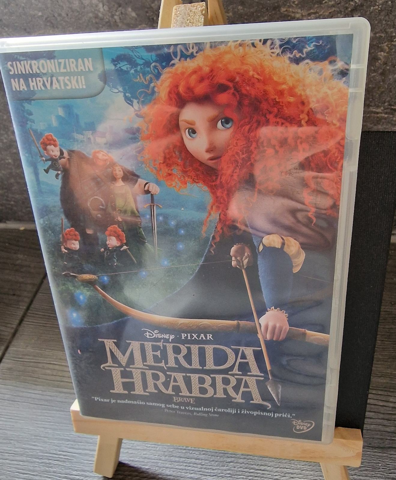 Merida hrabra dvd