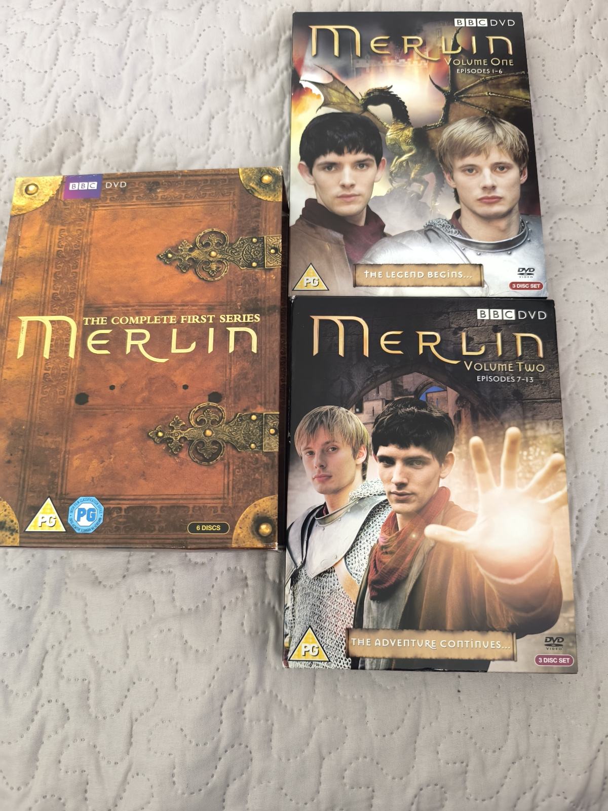 Merlin DVD set