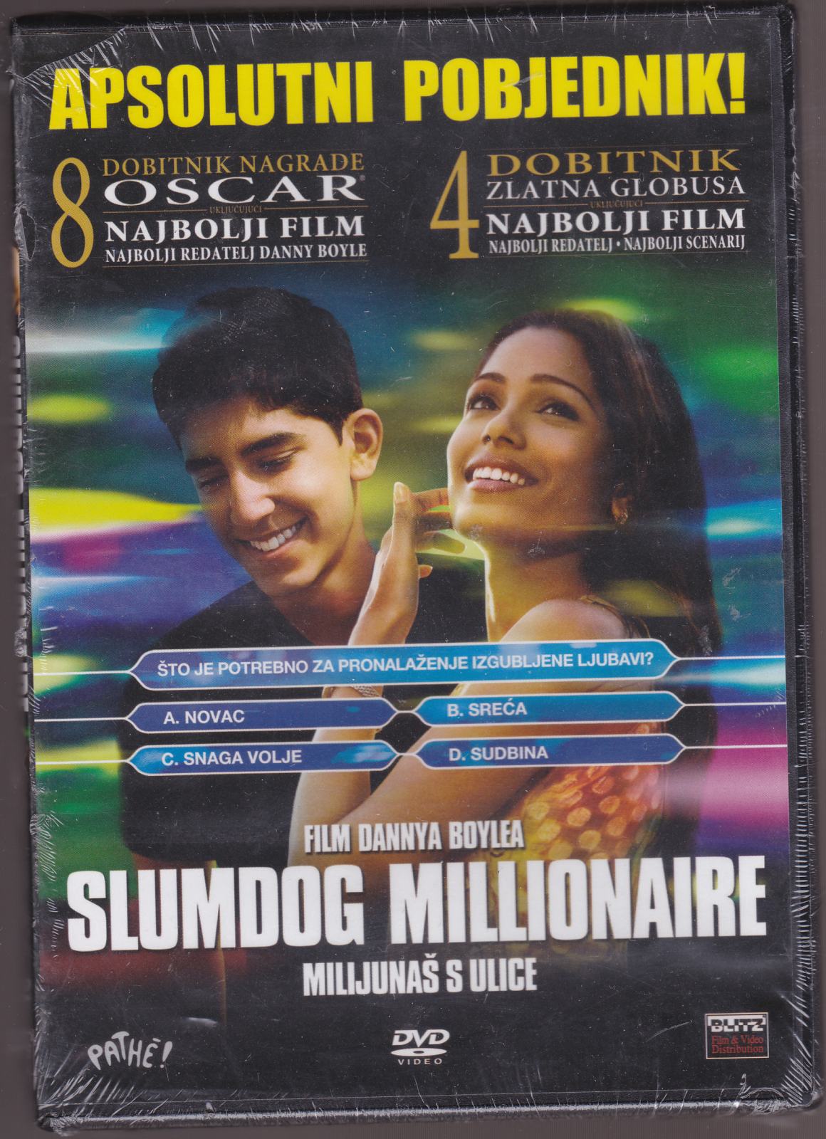 Milijunaš s ulice DVD