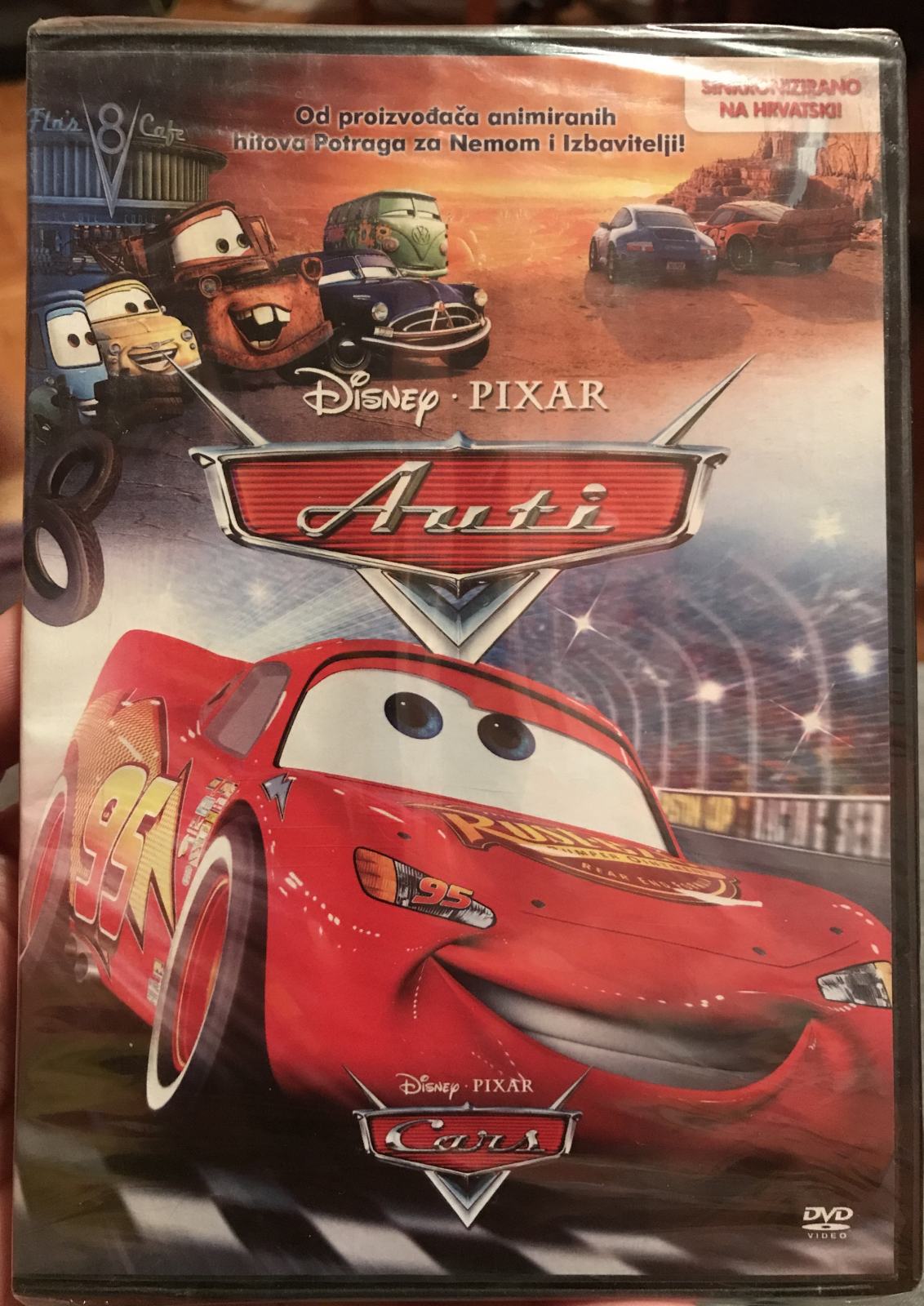 7.Pixar klasik iz 2006. na DVD-u: Auti = Cars +specijalni dodaci