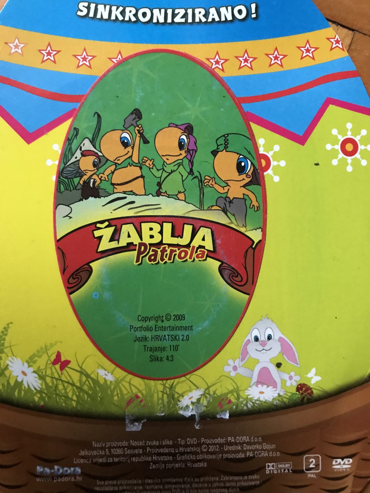 novi i neraspakirani DVD / Žablja patrola = Toad Patrol (2009.) / Pula