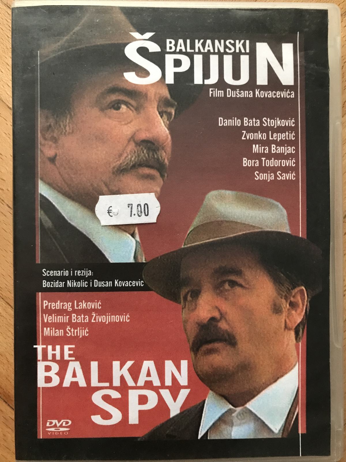 DVD Balkanski špijun (1981)Danilo Bata Stojković Todorović Živojinović