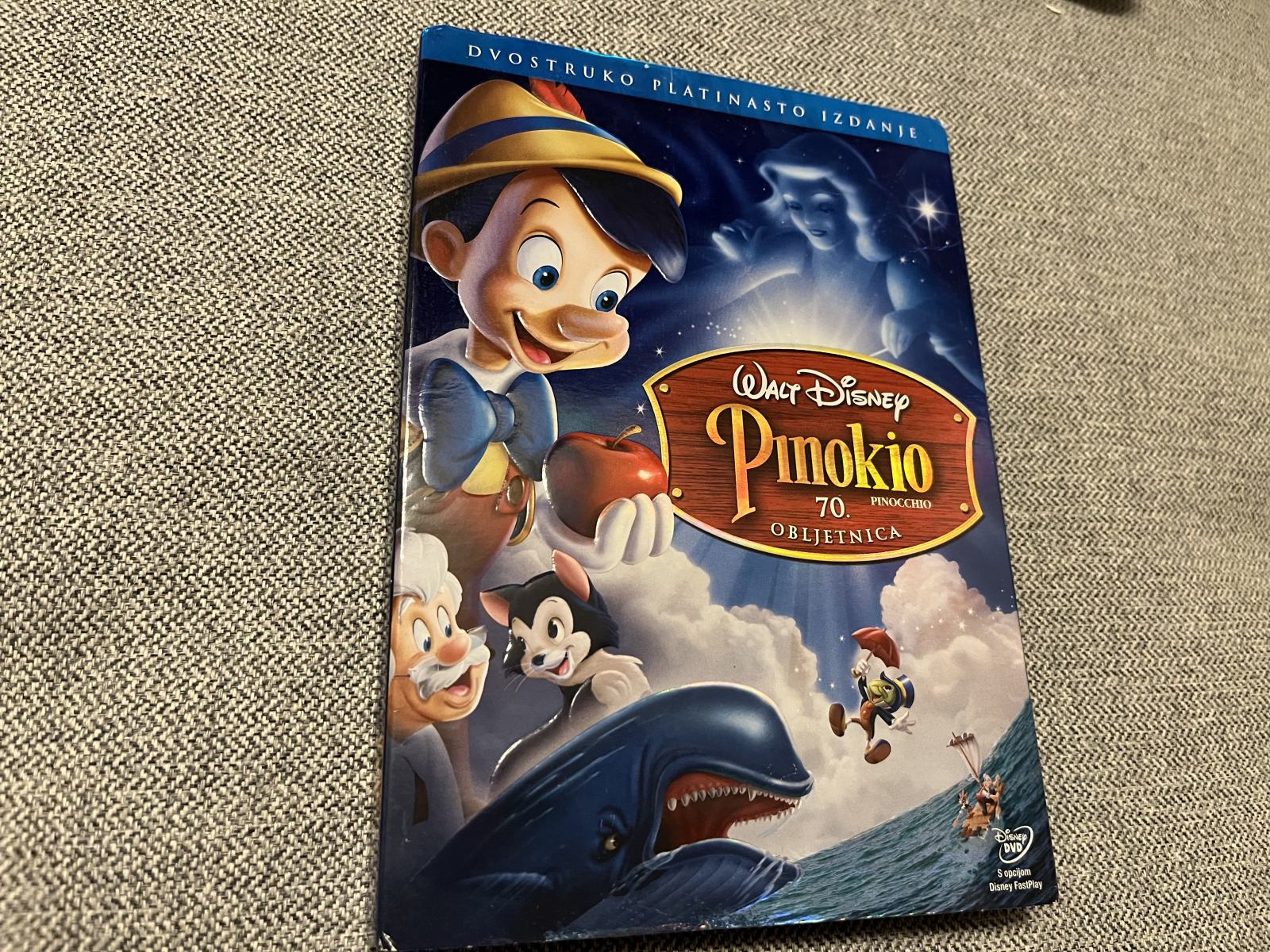 PINOKIO-dvostruko platinasto izdanje-DVD-walt Disney