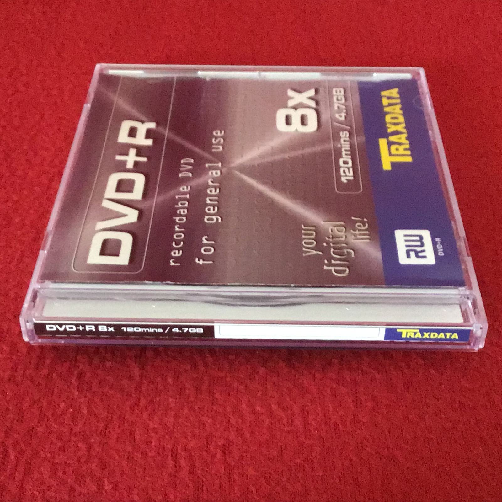 Prazni mediji, DVD+R, 120 min, 4.7GB