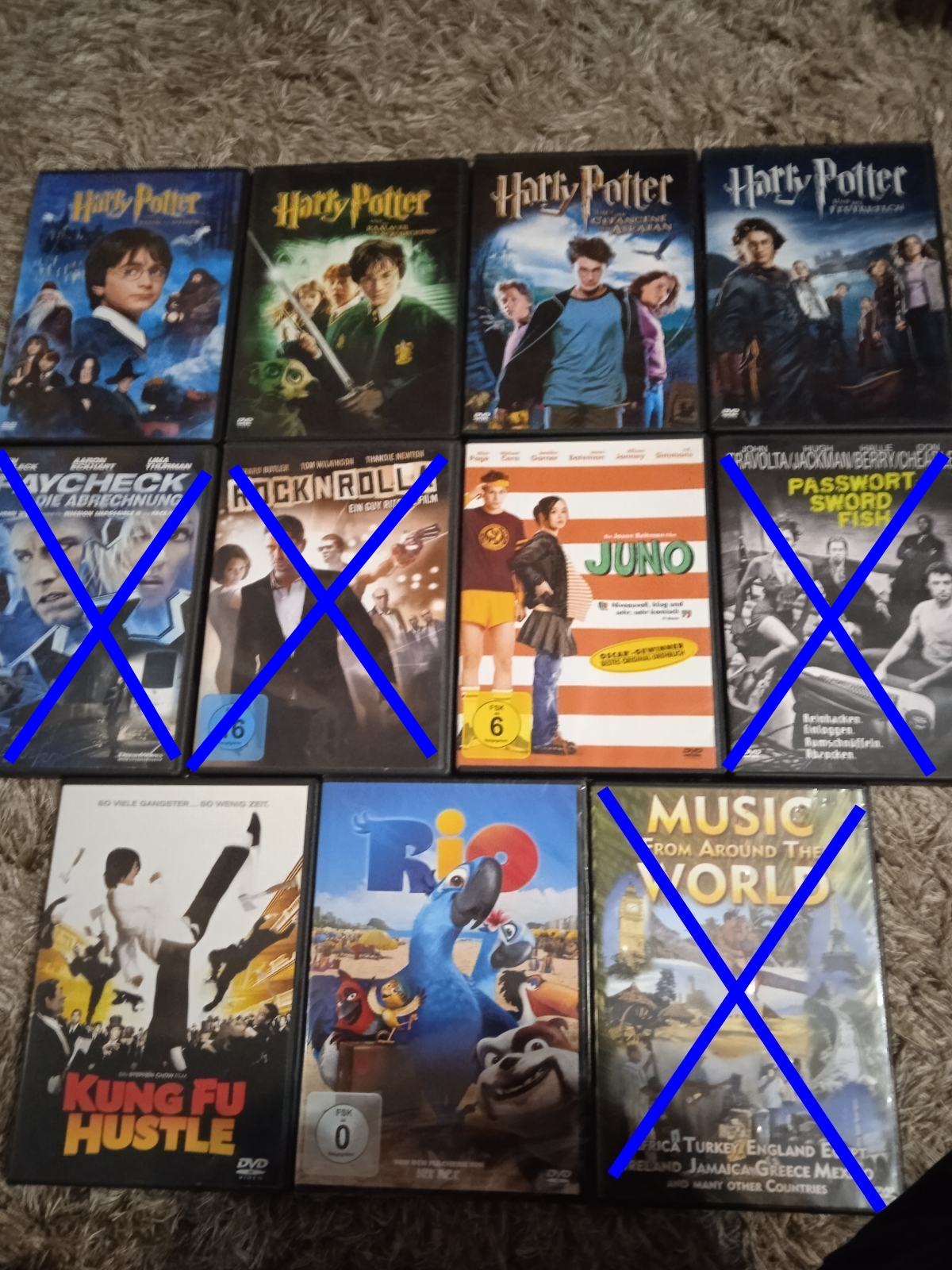 40 Original DVD-a za 20 € ili pojedinacno po 1€/kom