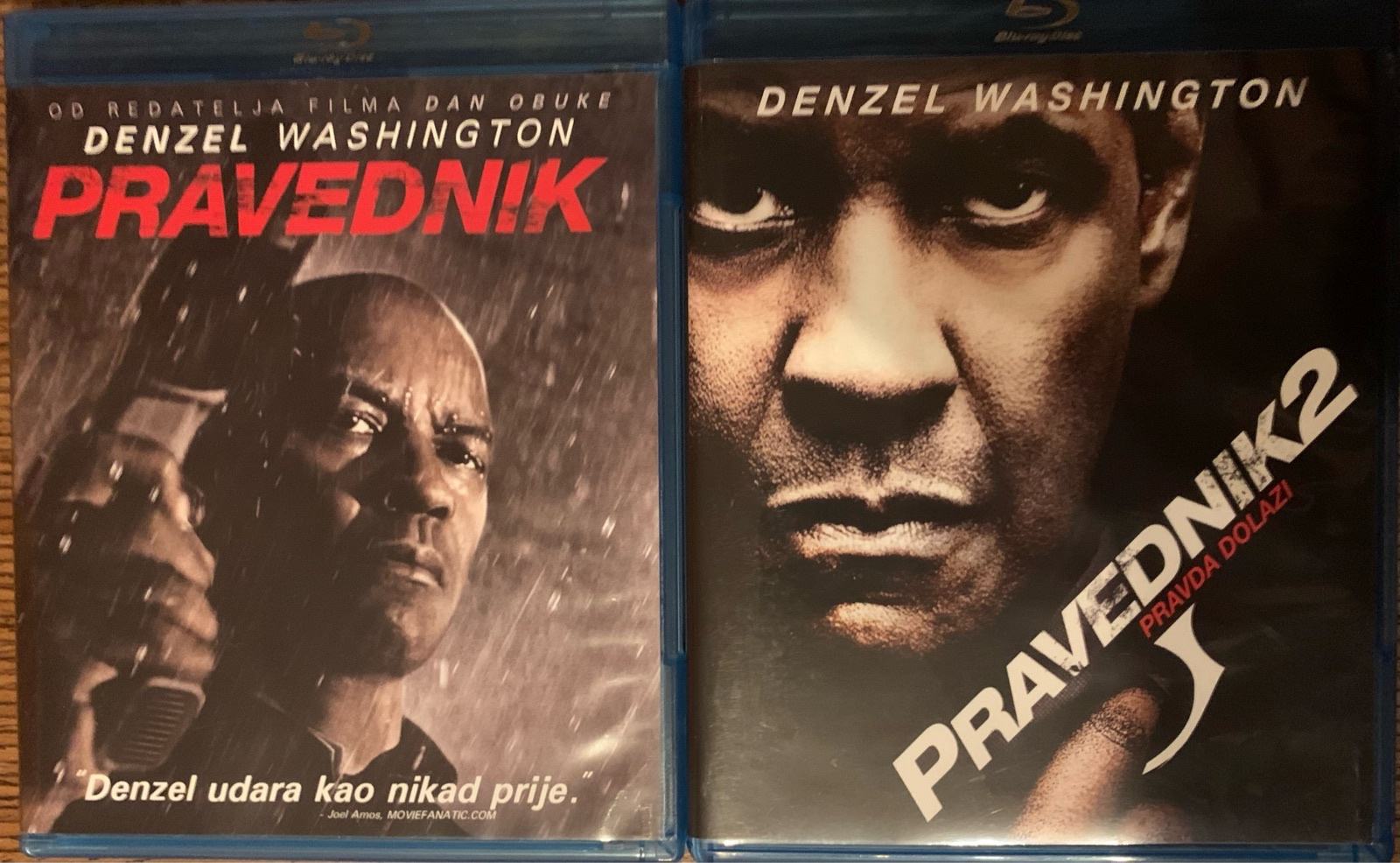Prodajem The Equalizer 1 & 2 (Pravednik 1 i 2) na Blue-rayu za 6€