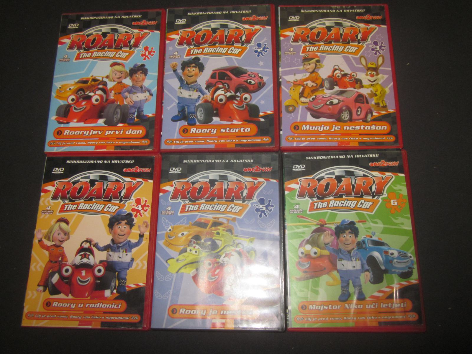 Roary The Racing Car 6 Dvd A