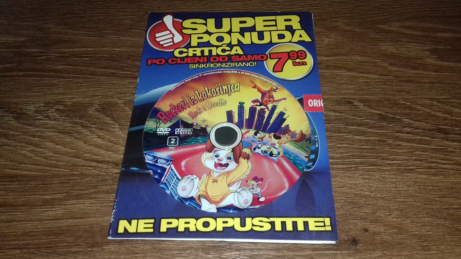 Rock a doodle (Rockeri iz kokošinjca) DVD - 2013. godina