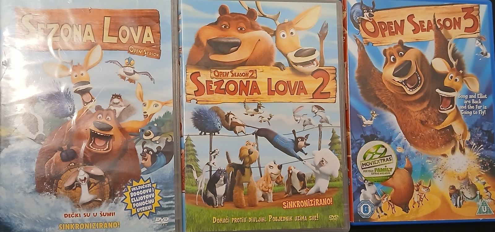 Sezona Lova / Open Season 1-3 (Kolekcija)