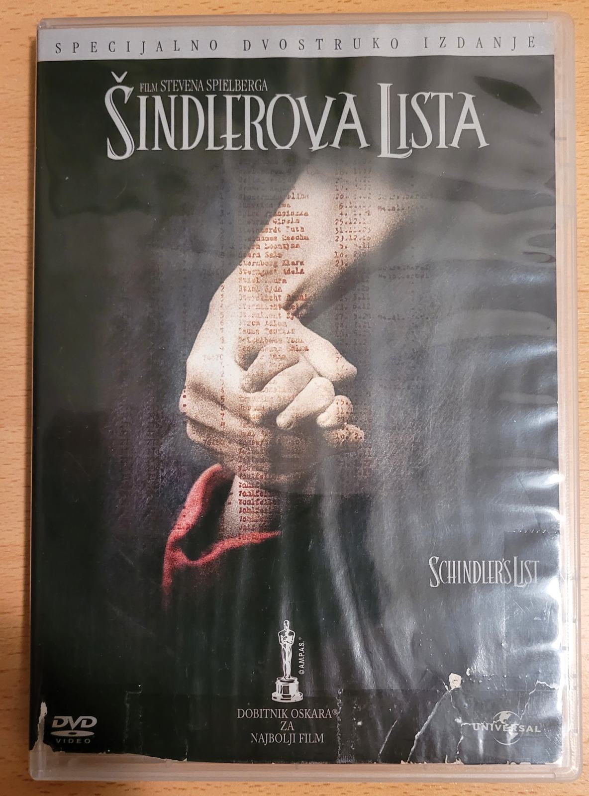 Sindlerova Lista (DVD)