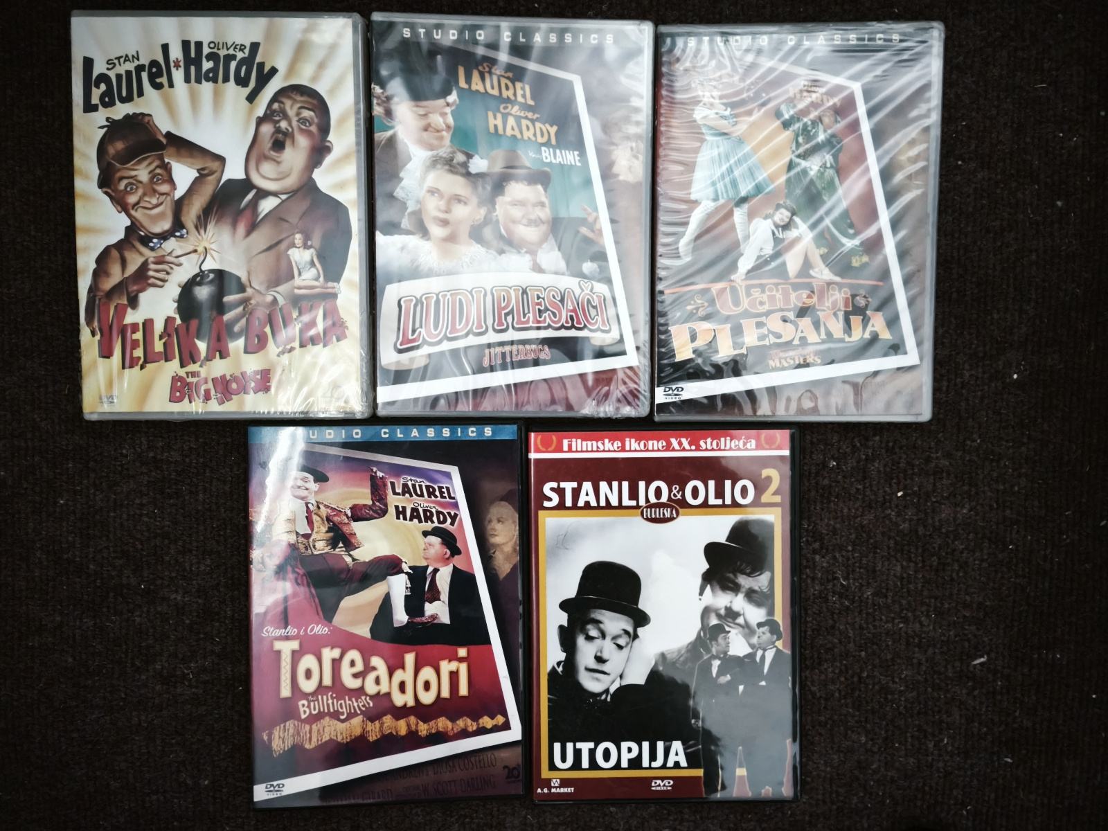 Stanlio i Olio DVD kolekcija