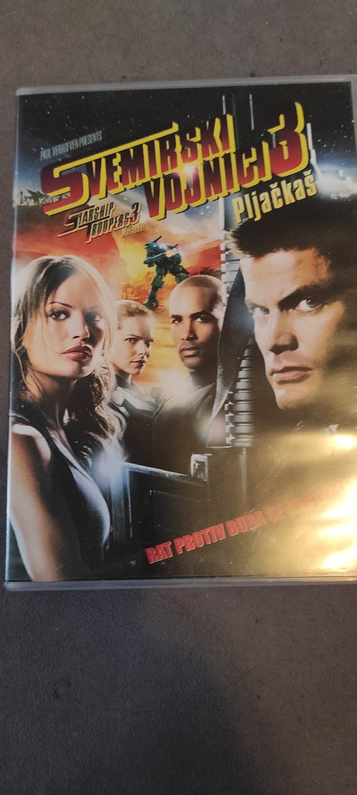 svemirski vojnici 3 DVD