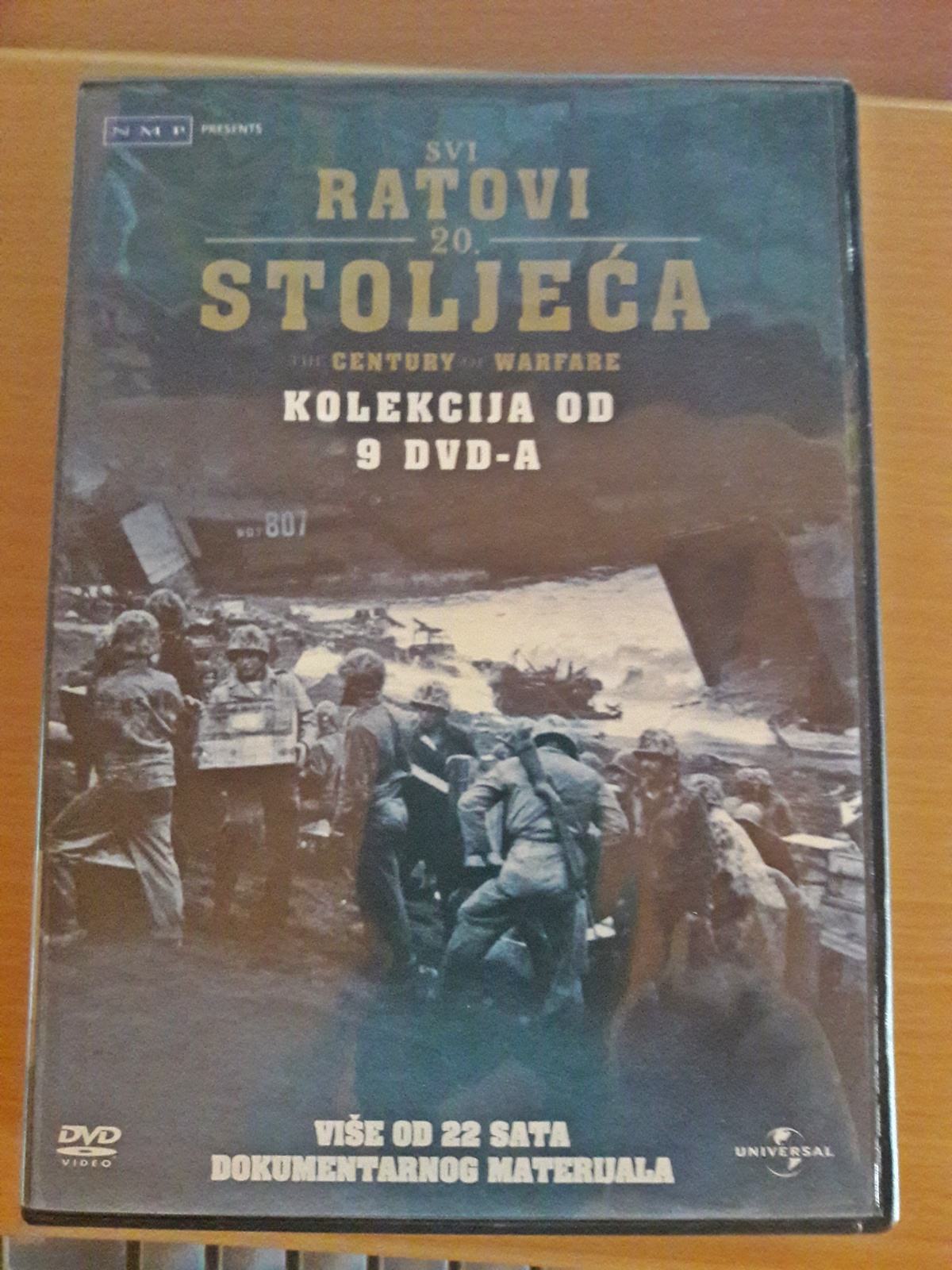 Svi ratovi 20. stoljeća ( kolekcija od 9 dvd-a)