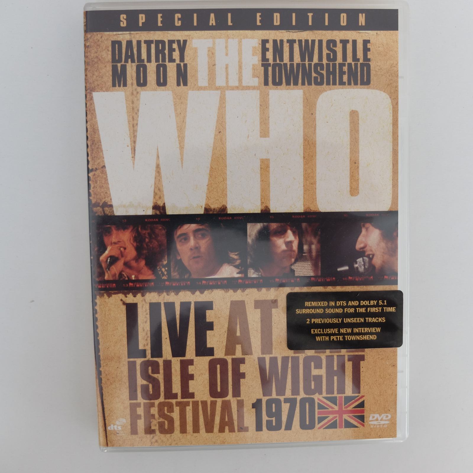 The Who – Live At The Isle Of Wight Festival 1970, DVD
