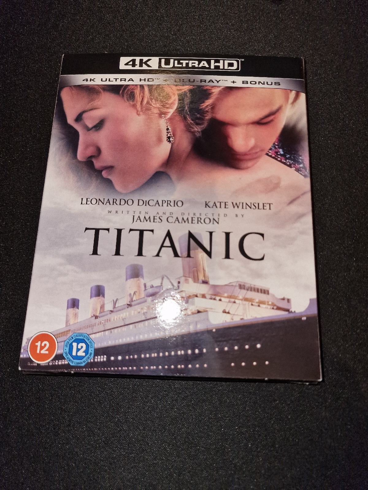 Titanic UHD 4K Blu ray film