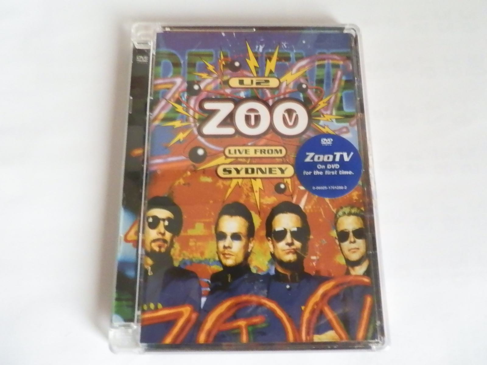 U2 ‎– ZooTV Live From Sydney,.....DVD