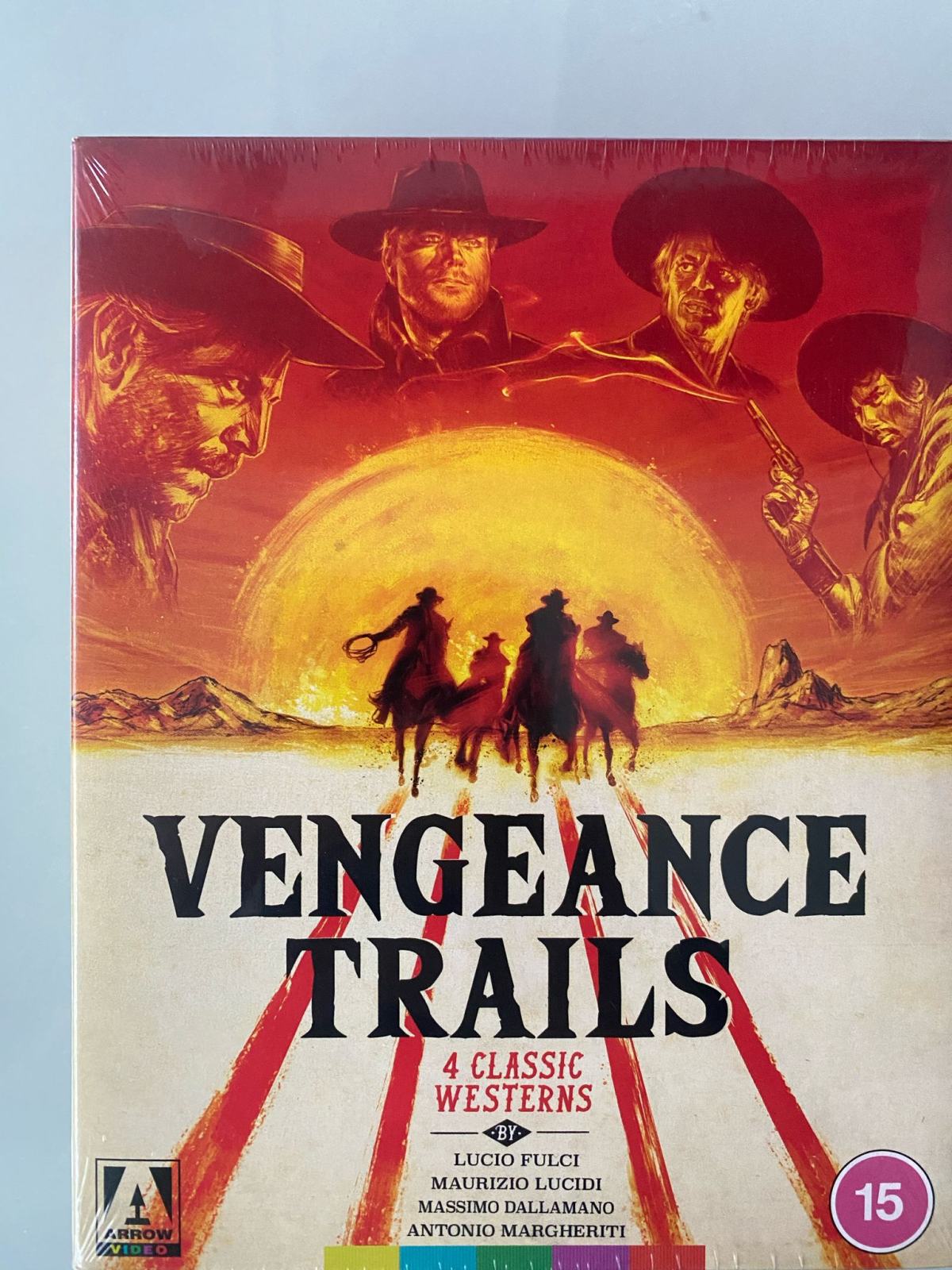 VENGEANCE TRAILS (ARROW VIDEO) blu-ray box set