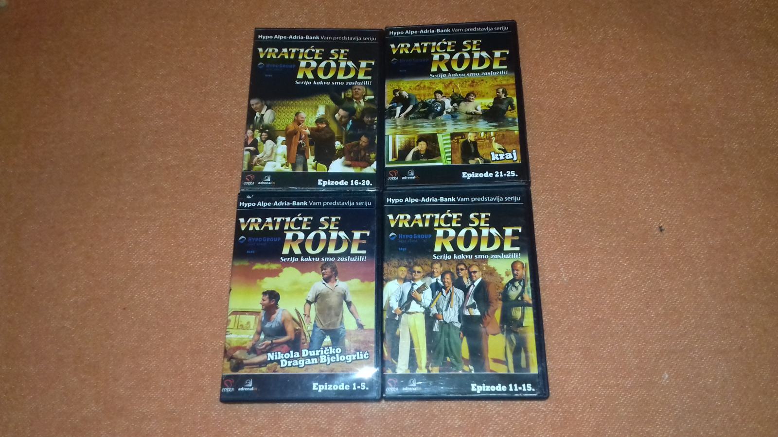 Vratiće se rode 4/5 DVD-ova (samo komplet)
