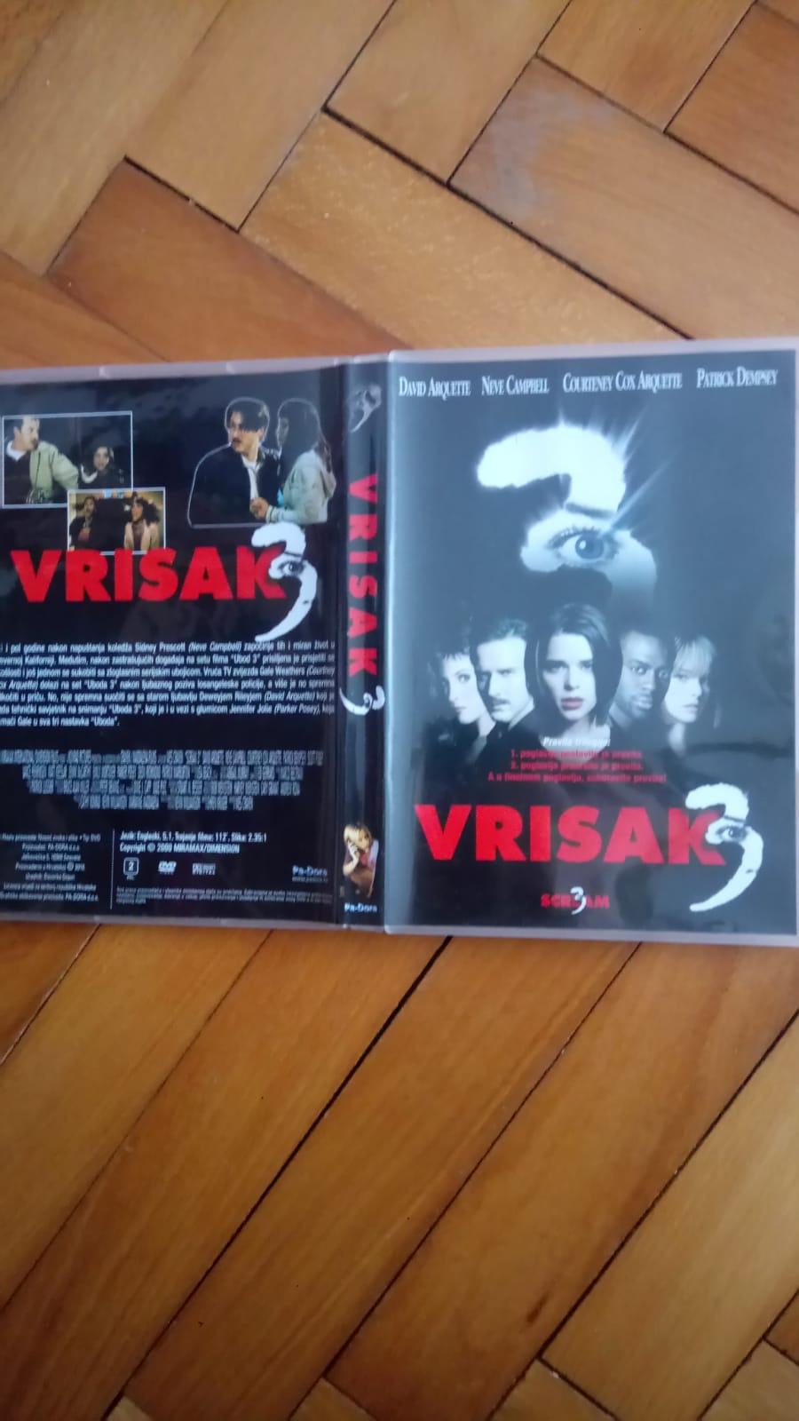 Vrisak 3! Dobiveno na poklon!