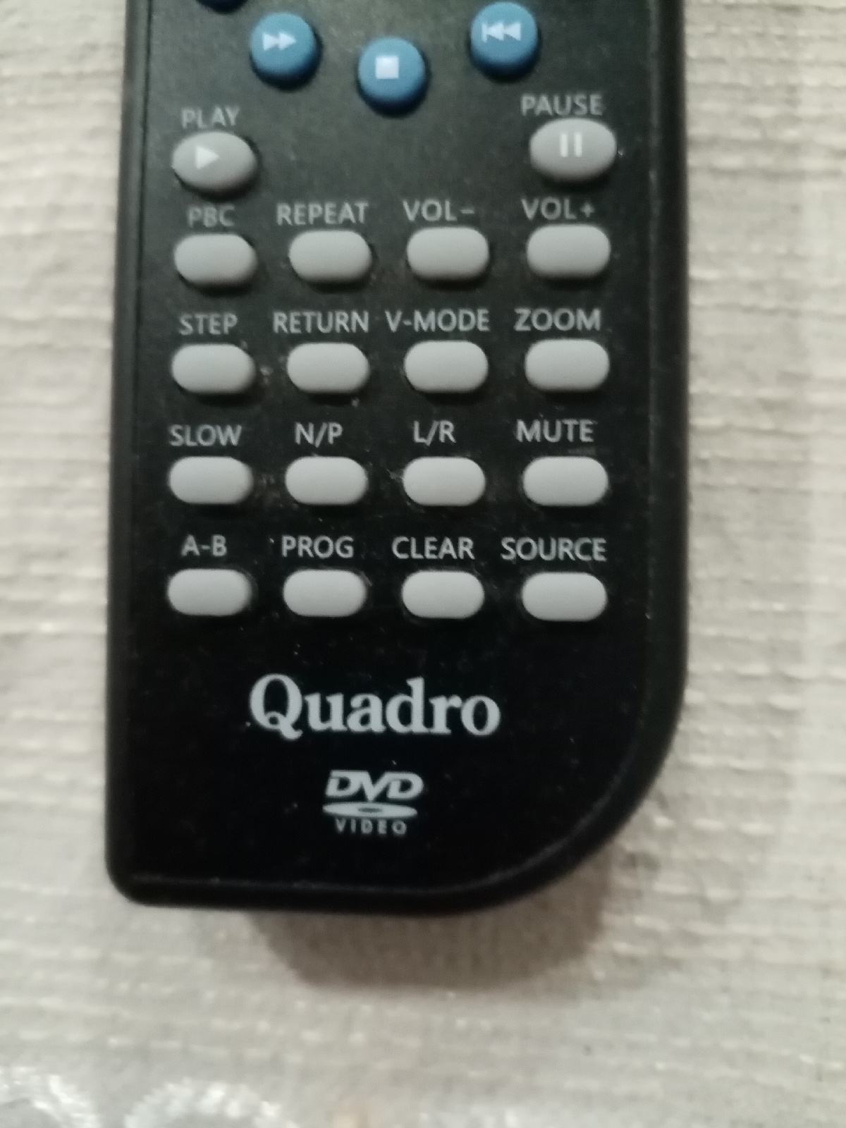 Daljinski za dvd quadro