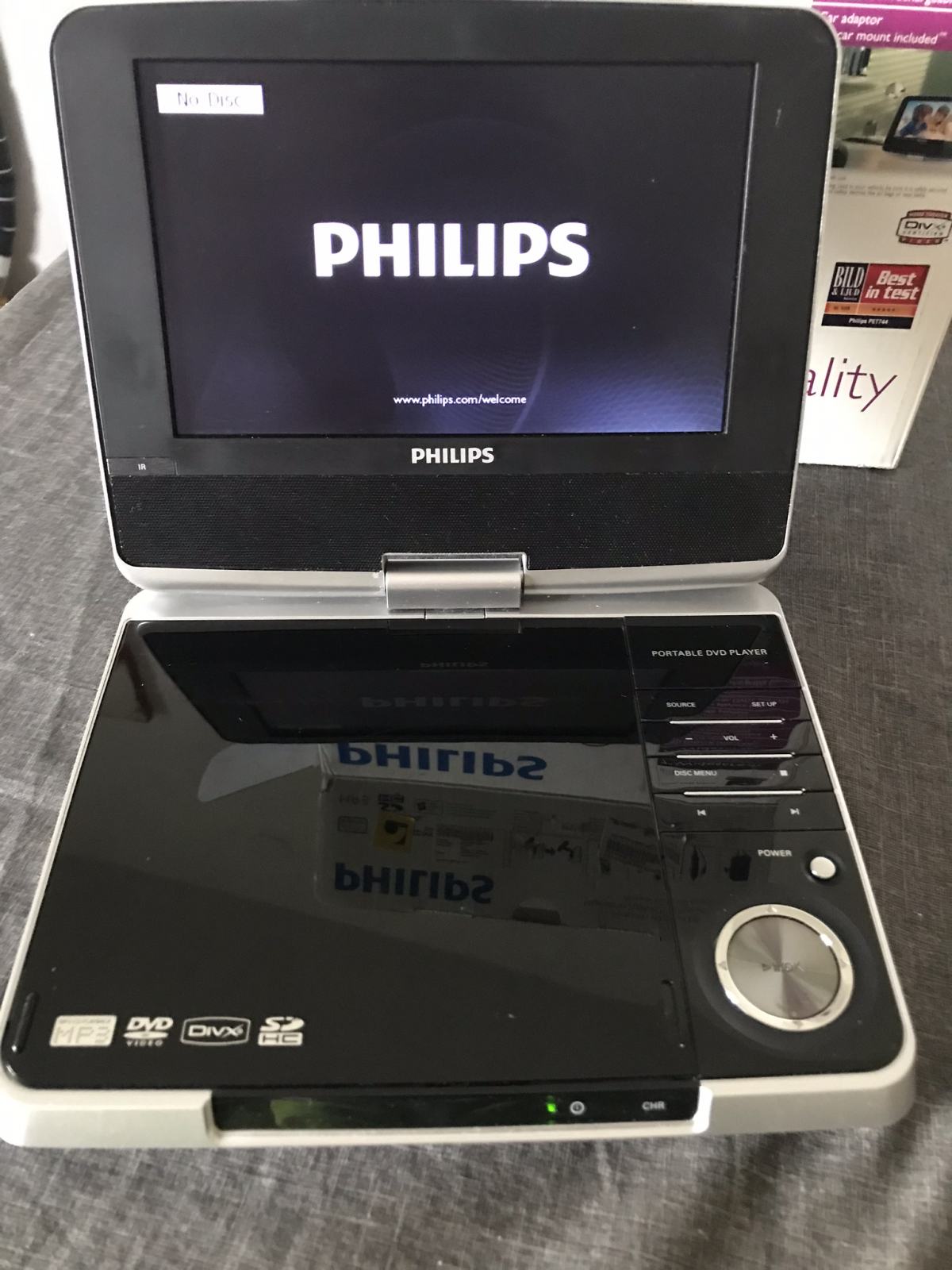 Philips Portable DVD Player