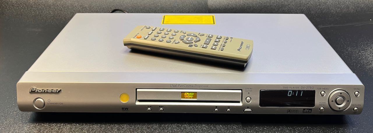 Pioneer DV-2750-S DVD/CD Player + original daljinski