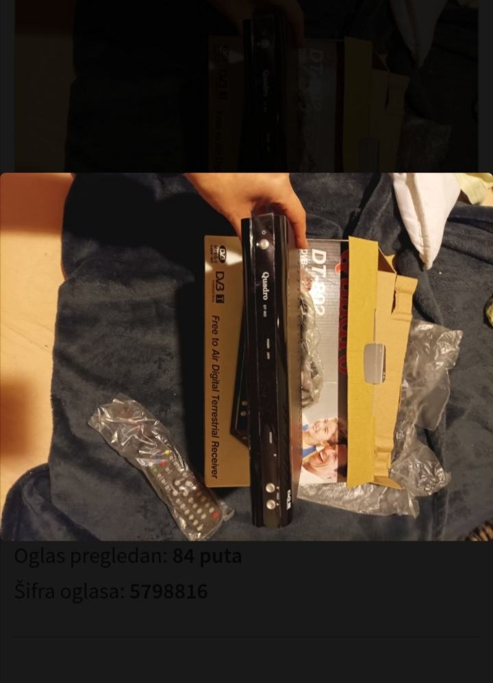 Quadro Dvd.Nekoristen.