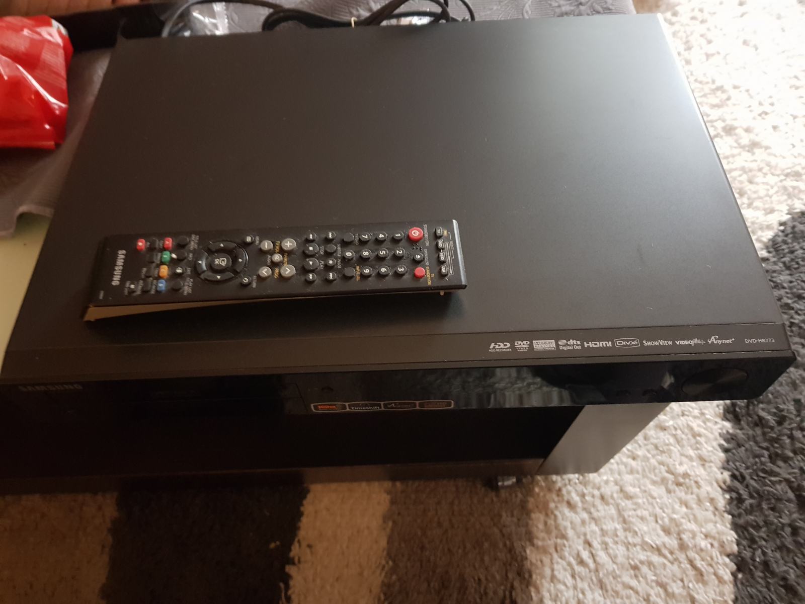 SAMSUNG HDD&DVD RECORDER,RAM+-RW+-R FULL MULTI RECORDING,HDD 160GB