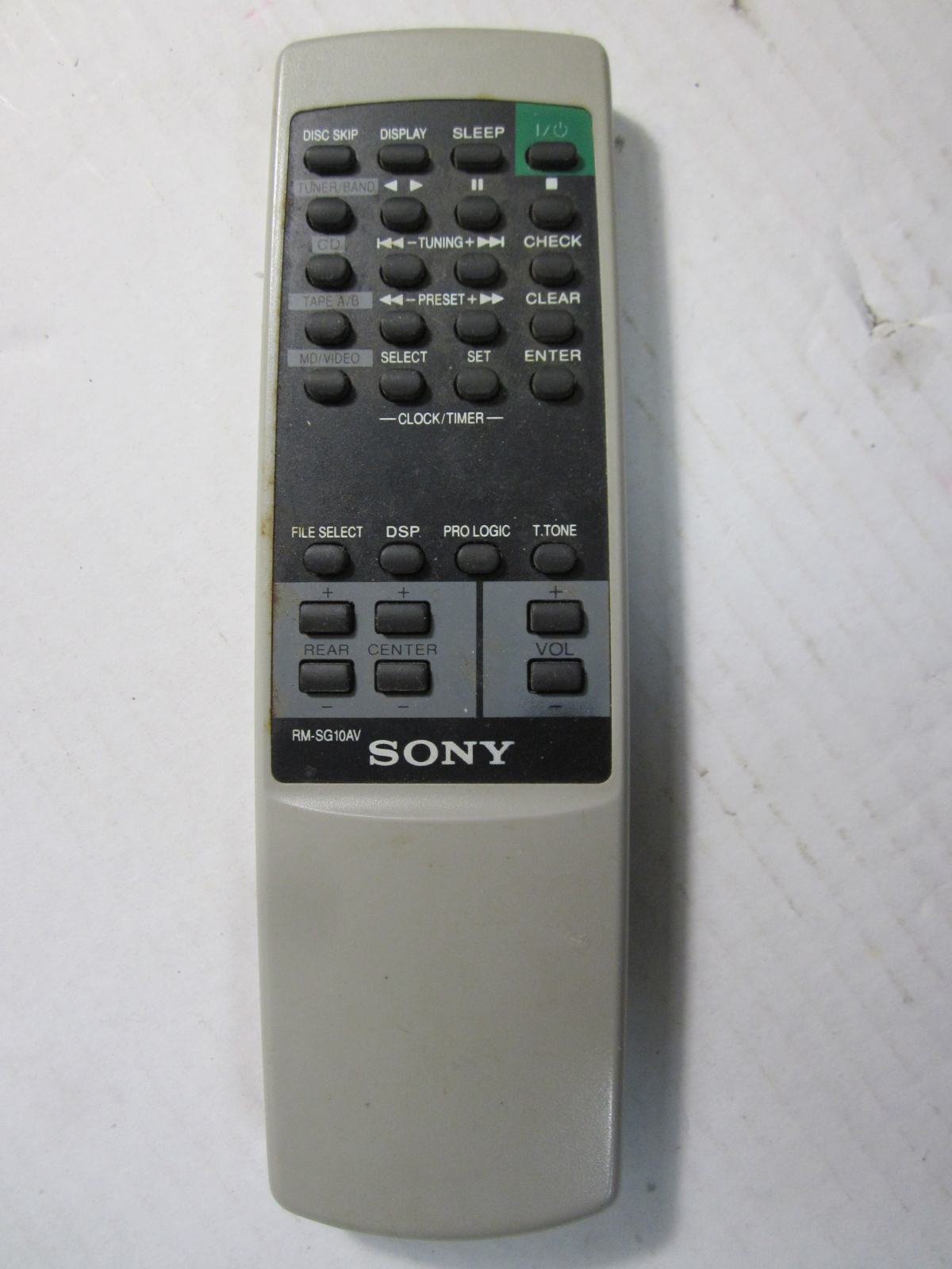 SONY DALJINSKI RM-SG10AV