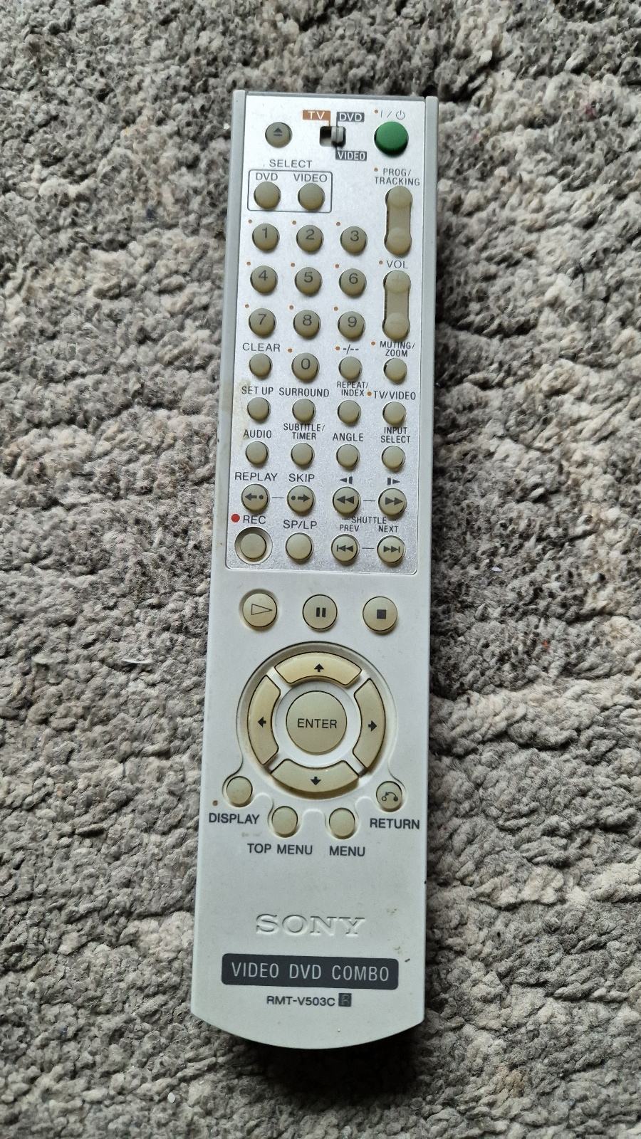 Sony daljinski upravljac