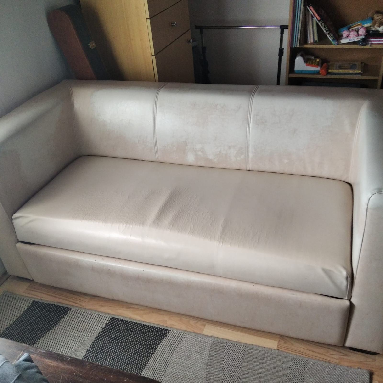 Poklanja se! Kožni dvosjed