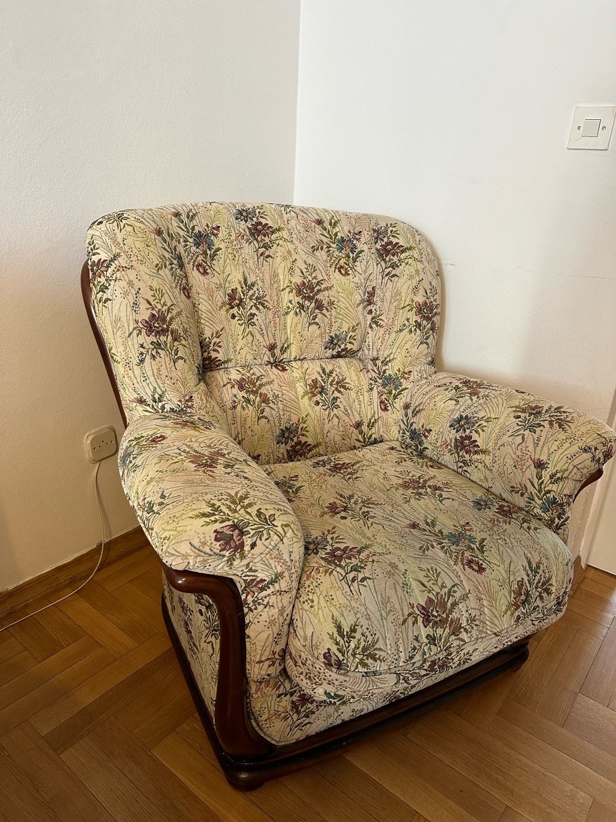 Set dvosjed, trosjed, fotelja